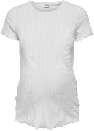 Only Damen Olmemma S/S Top JRS Noos, White, Large