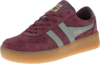 Gola Grandslam Suede Baskets pour femme Vert, Windsor Wine Green Mist Gum, 38 EU