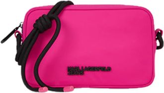 Karl Lagerfeld WomenS, Cord Nylon Camera Bag, Very Berry, One size
