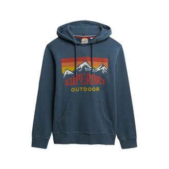 Superdry Herren, Sweatshirts & Hoodies, Blau, 2XLGr&ouml;&szlig;e