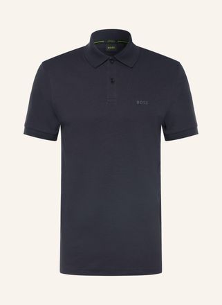 HUGO BOSS Jersey-Poloshirt Pio blau