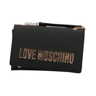 Love Moschino Logo Rei&szlig;verschluss Umh&auml;ngetasche - - Bags - Damen - Schwarzk - ONE SIZE