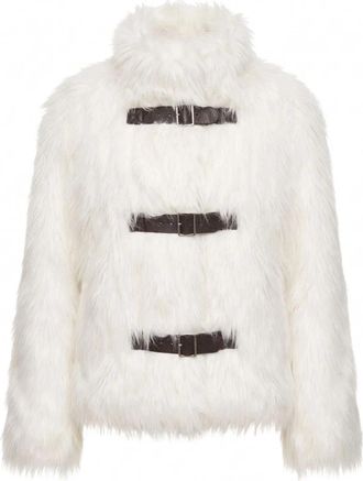 Cesare Gaspari Wolf Jacket - - Jackets - Damen - Wei&szlig; - S