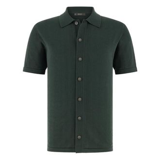 Boggi Milano Homme, Pulls, Vert, Taille: M B Knitted Shirt
