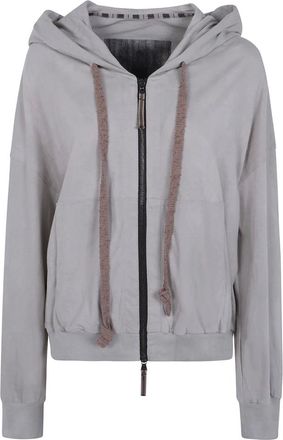 Ziggy Chen Damen, Sweatshirts & Hoodies, Grau, 3XSGr&ouml;&szlig;e