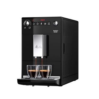 MELITTA Purista - Kaffeevollautomat mit Lieblingskaffee-Funktion, Kaffeemaschine mit Mahlwerk und 3-stufig einstellbarer Kaffeest&auml;rke, f&uuml;r Kaffee und Espresso