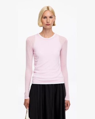 Arket Pullover Aus Reinem Kaschmir -Rosa