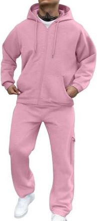 Generic Surv&ecirc;tement Homme &Agrave; Capuche, Jogging Ensemble Homme 2 Pi&egrave;ces Sweat Pull Et Pantalon De Jogging, Manches Longues, Ample Et Confortable, Combinaison De 