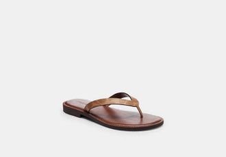 Coach Brianna Flip-Flop Aus Signature-Canvas