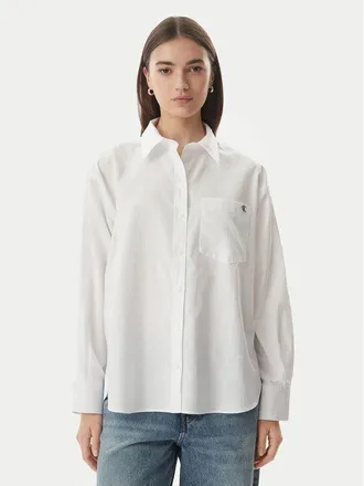 Calvin Klein Jeans Hemd LV047G126G Wei&szlig; Relaxed Fit