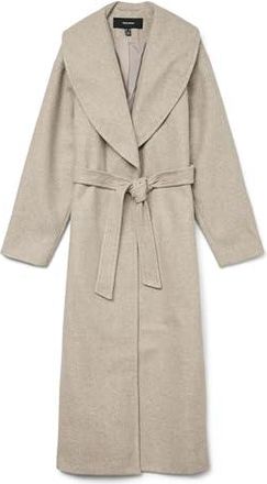 Vero Moda Manteau VMANNE Manteaux Silver Mink L Silver Mink L