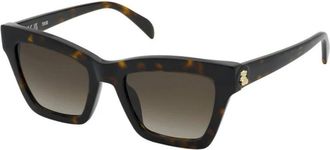 Tous Tous, Femme, Accessoires, Brun, Taille: 52 MM Lunettes de soleil Stoc17