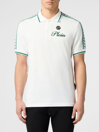 Philipp Plein Polo Herren Farbe Wei&szlig;