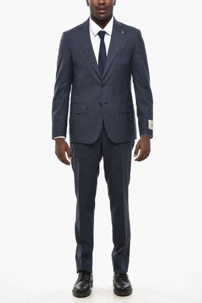 Corneliani CC COLLECTION Anzug aus Seidenmischung mit klassischem Revers Corneliani