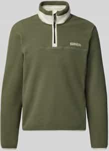 Napapijri Sweatshirt mit Label-Stitching Modell DERGANA