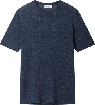 Roberto Collina Homme, Pulls, Bleu, Taille: XL T-Shirt Tricot Li/Co