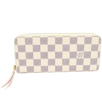 Louis Vuitton Portefeuille en toile Pre-owned - Femme - Pre-owned - Blanc - Taille: ONE Size