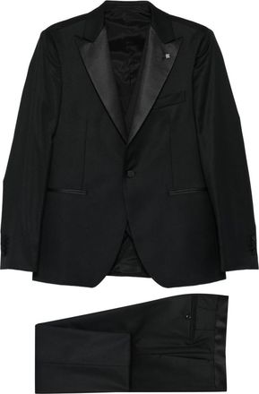 Tagliatore Peak-lapel Suit (set Of Three)