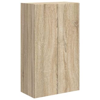 vidaXL Vidaxl Mobile Tv Da Parete 59,5 X 31 X 100 Cm Rovere Sonoma