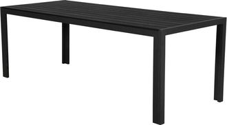 ebuy24 Ebuy24 - Fuccy Gartentisch, 205 cm schwarz/schwarz
