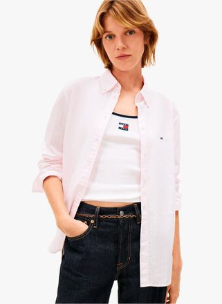 Tommy Hilfiger Chemise droite ray&eacute;e en coton