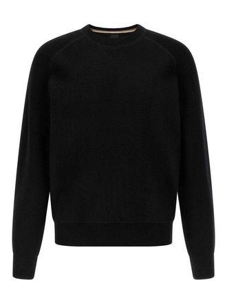 HUGO BOSS Pull Col Rond - Noir