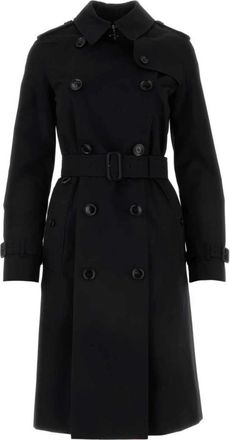 Burberry Femme, Manteaux, Noir, Taille: 30 FR Heritage Kensington Trench Coat
