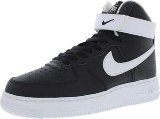 Nike Nike Homme Air Force 1 High 07 Chaussure de Basketball, Black White, 43 EU