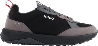 HUGO BOSS Homme, Chaussures, Gris, Taille: 43 EU Kane Runners
