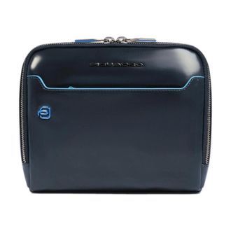 Piquadro Femme, Sacs, Bleu, Taille: ONE Size Sac bandouli&egrave;re Blue Square