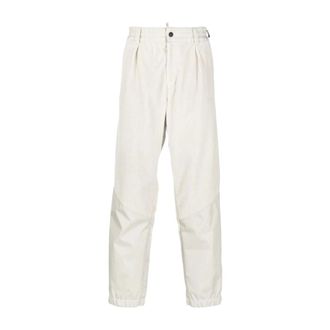 Moncler Velvet Apr&egrave;s-Ski Hose - - Trousers - Herren - Wei&szlig; - XL