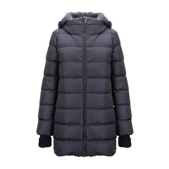 Herno Femme, Vestes, Bleu, Taille: 36 FR Down Jacket