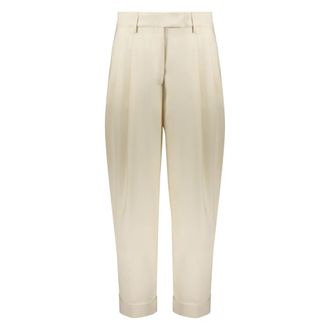 Moorer Elegante Hose - - Trousers - Damen - Beige - XS
