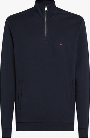 Tommy Hilfiger Pull col camionneur en coton m&eacute;lang&eacute;