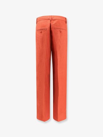 Closed Womens Trousers Jurdy Cotton-Linen Red