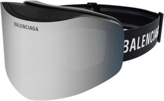 Balenciaga BB0379S002 Matte Black Plastic Sunglasses - Black