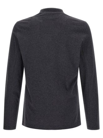 Brunello Cucinelli Cotton Jersey T-shirt - Charcoal