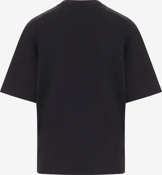 Just Cavalli Logo-Print Graphic T-Shirt - Black