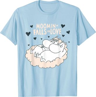 Moomin Mumin verliebt Sich Moomintroll & Snorkmaiden T-Shirt