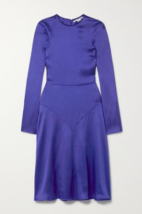 Stella McCartney Kleid Aus Satin - Lila