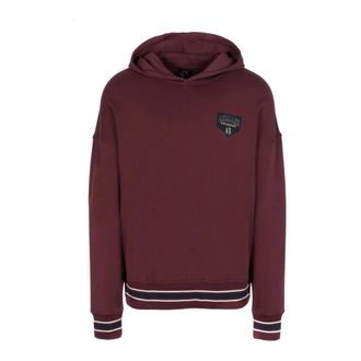 A|X Armani Exchange Casual Sweatshirt f&uuml;r den Alltag - - Sweatshirts & Hoodies - Herren - Rot - 2XL