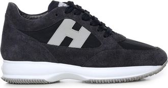 Hogan Homme, Chaussures, Bleu, Taille: 41 EU Baskets Interactive