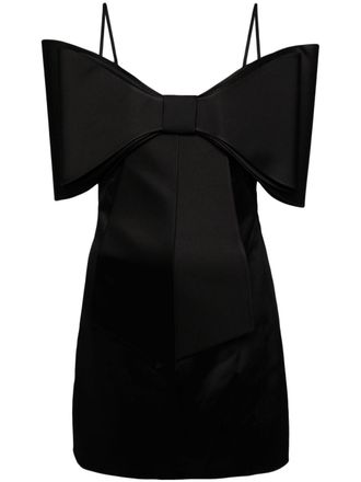 Mach & Mach robe courte Le Cadeau - Noir