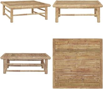 vidaXL Vidaxl - Table de jardin 65x65x30 cm Bambou - Table De Jardin - Mobilier De Jardin - Table En Bambou - D&eacute;coration Ext&eacute;rieure - Terrasse - Home &