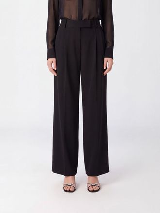 Giorgio Armani Ma&szlig;geschneiderte High-Waist Seidenhose mit weitem Bein
