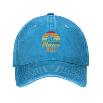 Generic Mexique Depuis 2025 Unisexe Trucker Caps D&eacute;contract&eacute; Chapeau L&eacute;ger Casquettes Snapback pour Toutes Les Saisons Randonn&eacute;e Golf