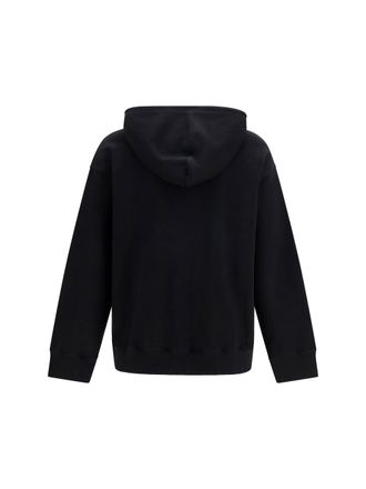 Maison Margiela Mens Cotton Hoodie Black Sweatshirts Sweater