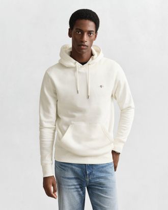 GANT Herren Shield Hoodie (XXXL) EGGSHELL