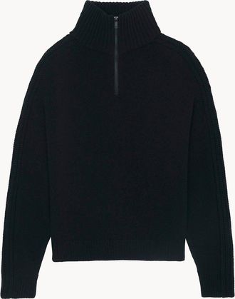 Kujten Pull cropped cachemire femme camionneur, 6 fils - Pull Aud