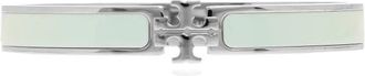 Tory Burch Femme, Accessoires, Gris, Taille: M Logo Bracelet